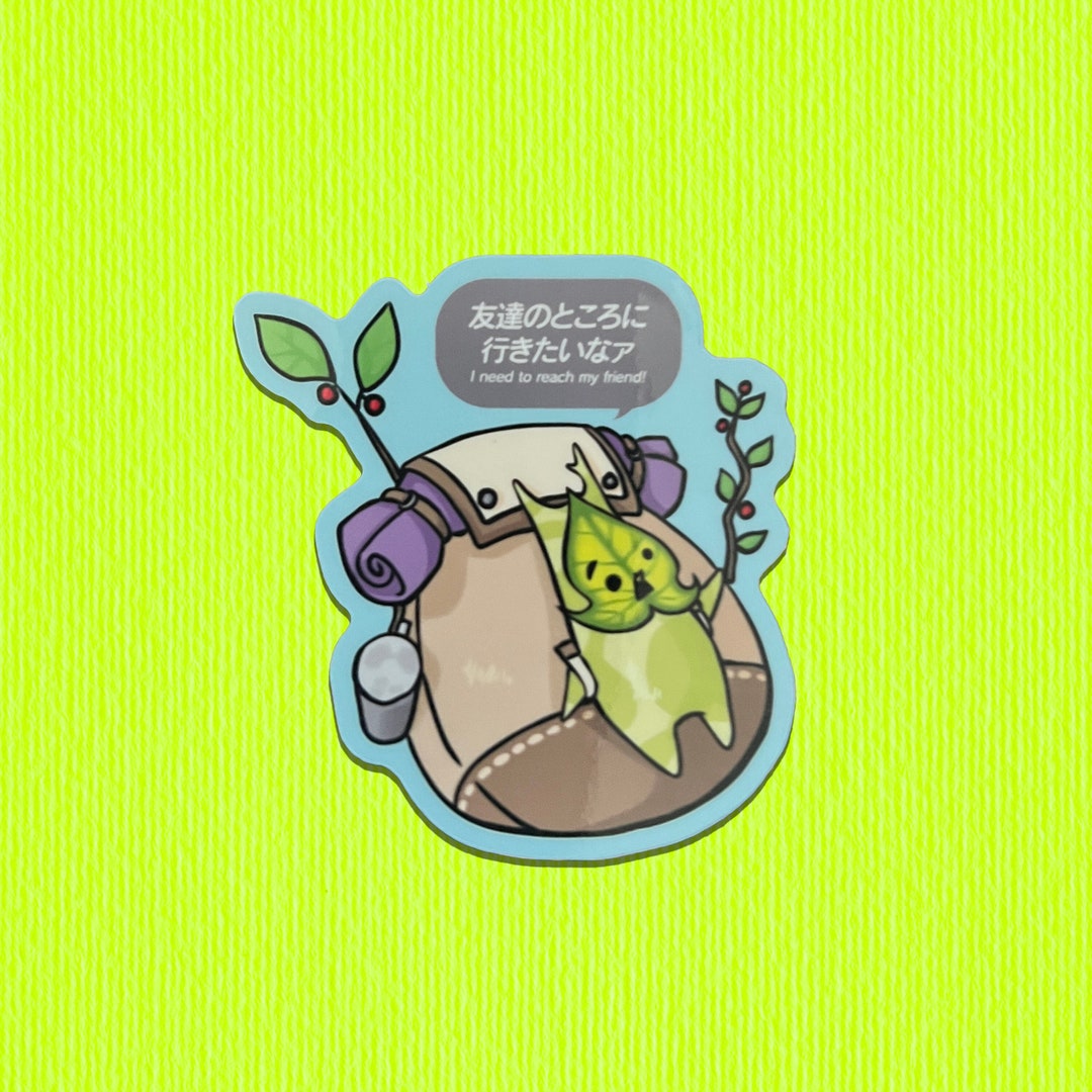 Japanese Backpack Korok Legend of Zelda I Need to Reach My - Etsy