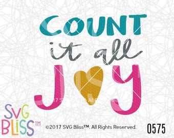 Count It All Joy | Etsy