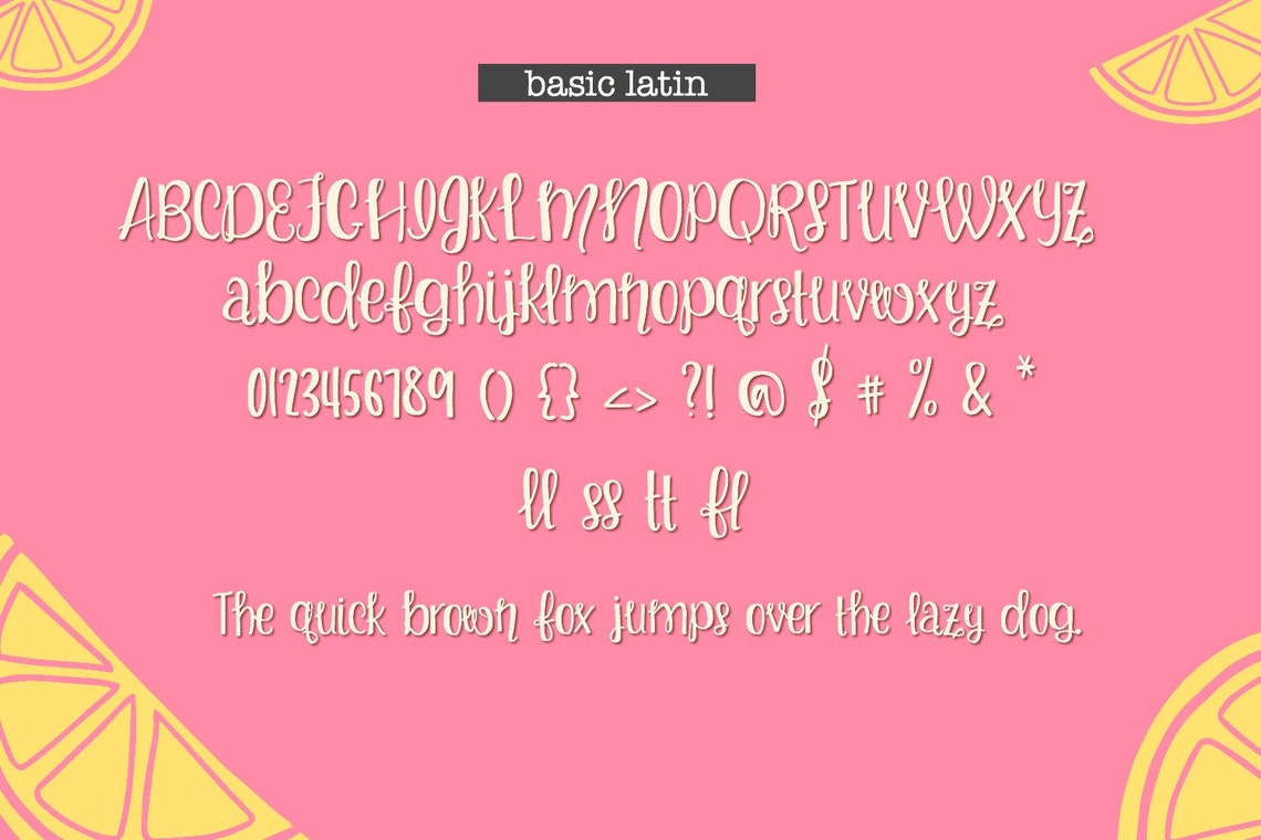 Lemon Blissed Handwritten Font - Smooth Cut-friendly Installable TTF ...