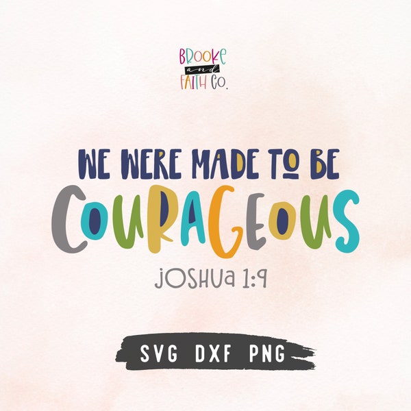 Joshua 1 9 Svg - Etsy