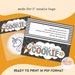 PYO Cookie Tag | Paint Your Own Cookie Bag Topper for 5inch Bags | PYO ...