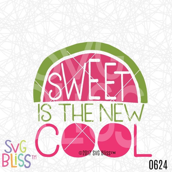 Sweet is the New Cool Kindness SVG DXF Cut File Anti-Bullying | Etsy