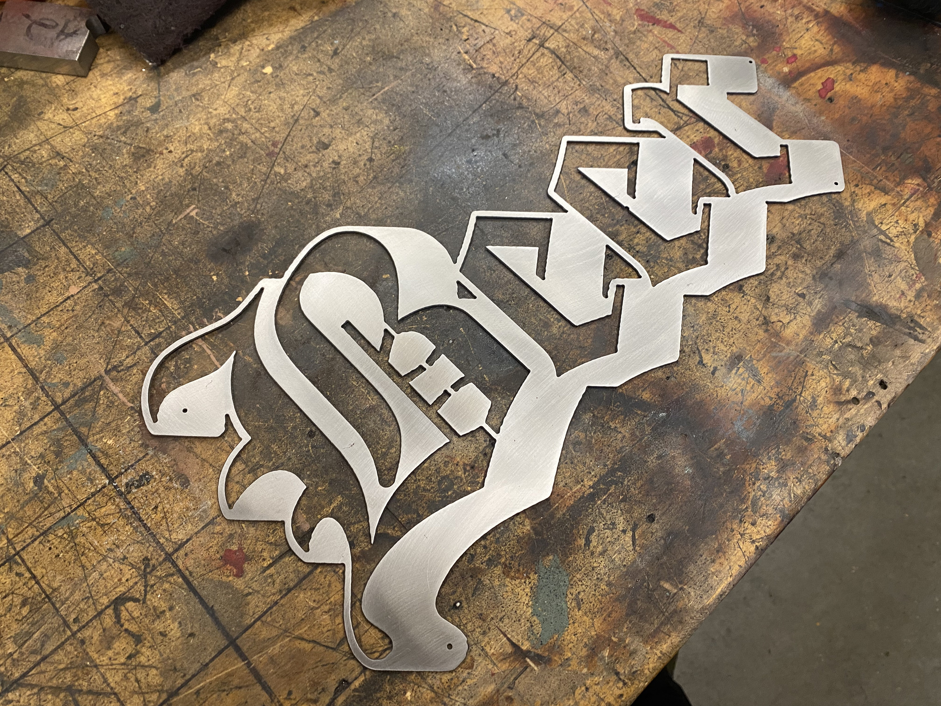 Beer Sign Metal Wall Art Bar Decor Wall Hanging Gift for - Etsy