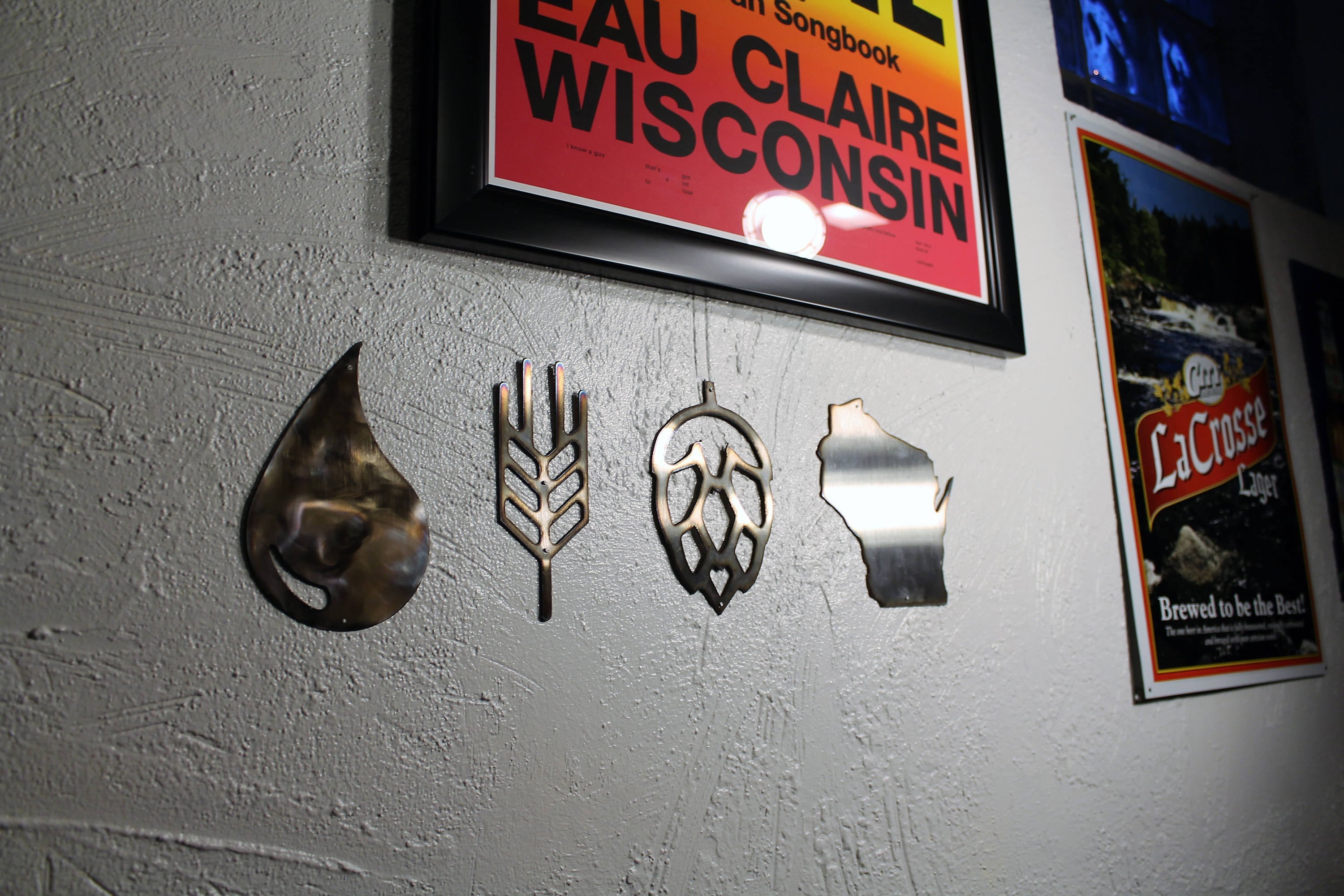 8 Plasma Cut Wheat Metal Wall Decoration Recycled | Etsy