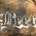 Beer Sign Metal Wall Art Bar Decor Wall Hanging Gift for - Etsy