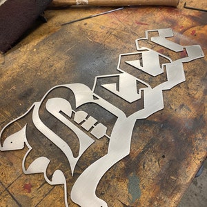 Beer Sign, Metal Wall Art Bar Decor, Wall Hanging, Gift for Him - Etsy