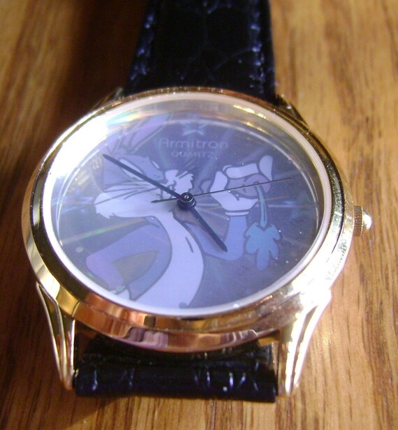 RARE Vintage Armitron Looney Tunes Bugs Bunny Hologra… - Gem