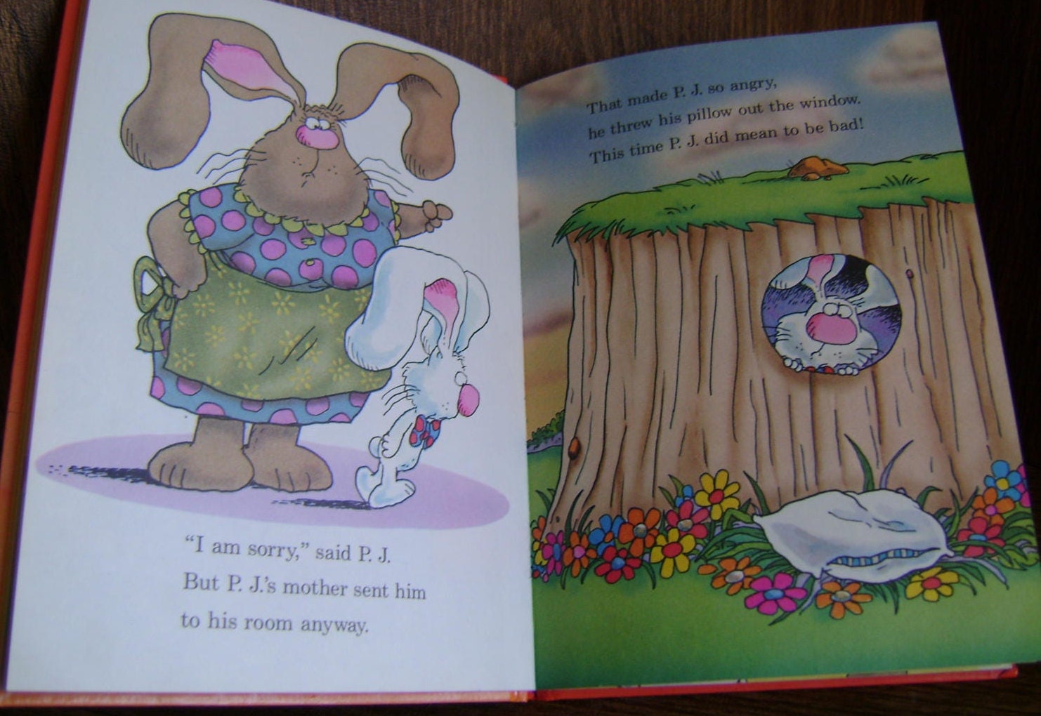 The Very Bad Bunny Book by Marilyn Sadler / Vintage - Etsy