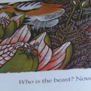Vintage Book Who is the Beast? by Keith Baker / 1990 / Hardcover ...