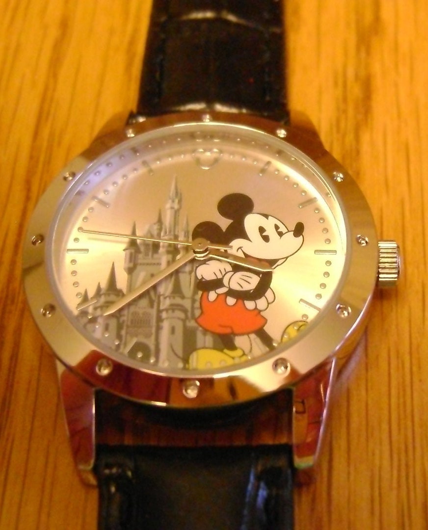 Vintage Disney Mickey Mouse Watch / Limited Edition / Cinderella's ...