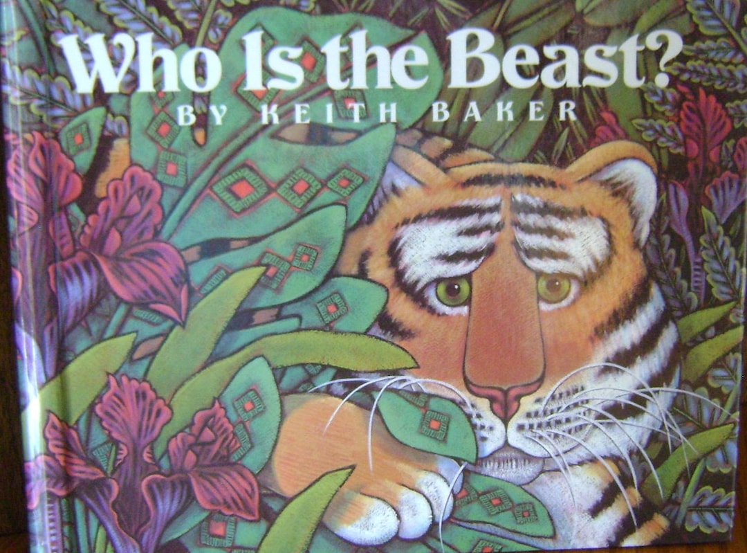 Vintage Book Who is the Beast? by Keith Baker / 1990 / Hardcover ...