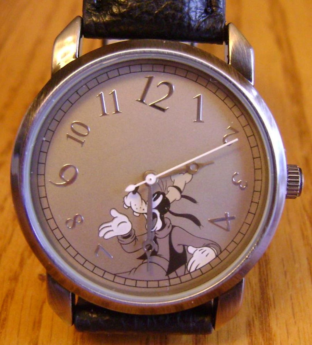Goofy Crazy Numbers Watch / Rare / Gun Metal Face / Collectible ...