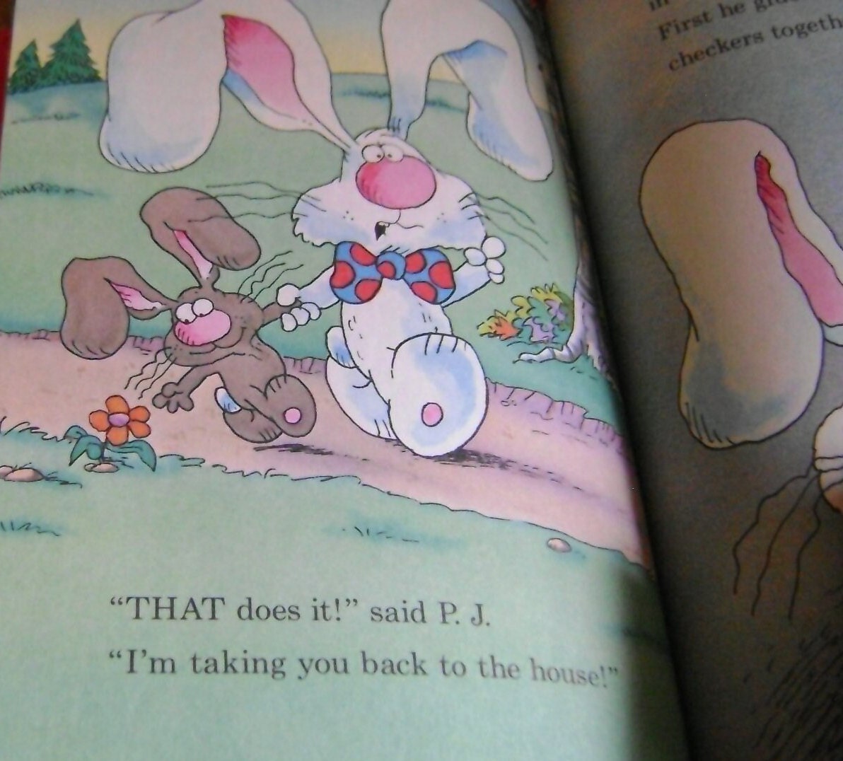 The Very Bad Bunny Book by Marilyn Sadler / Vintage - Etsy