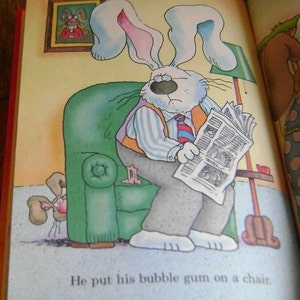 The Very Bad Bunny Book by Marilyn Sadler / Vintage Children's Book ...