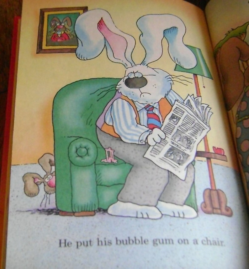 The Very Bad Bunny Book by Marilyn Sadler / Vintage Children's Book ...