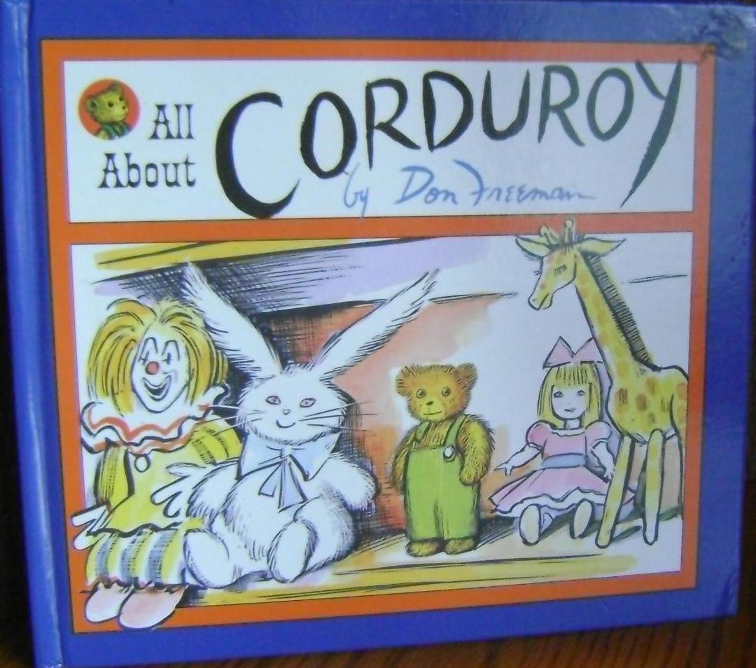 All About Corduroy by Don Freeman / in Addition A Pocket for Corduroy ...
