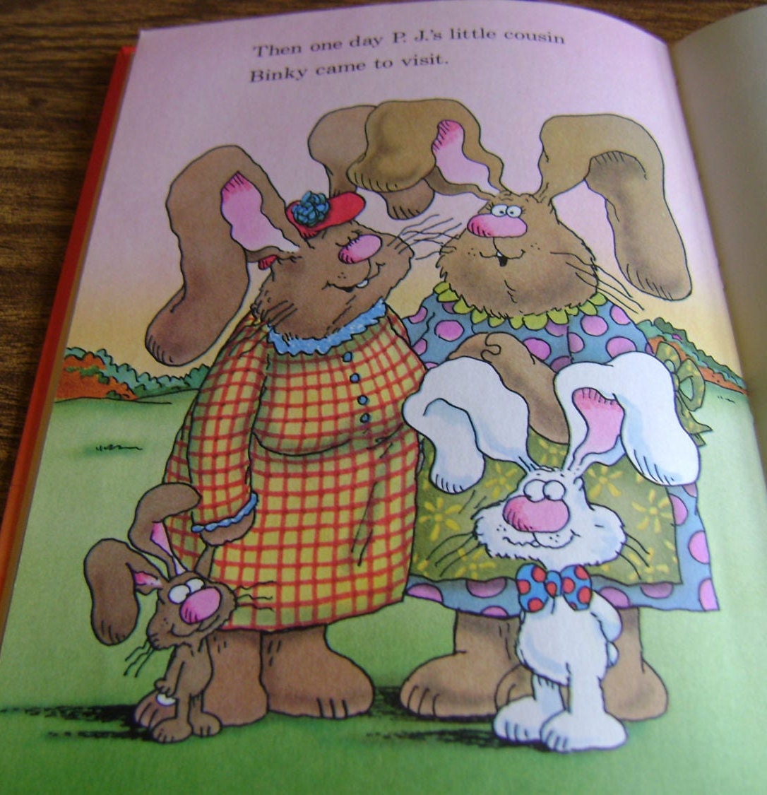 The Very Bad Bunny Book by Marilyn Sadler / Vintage - Etsy