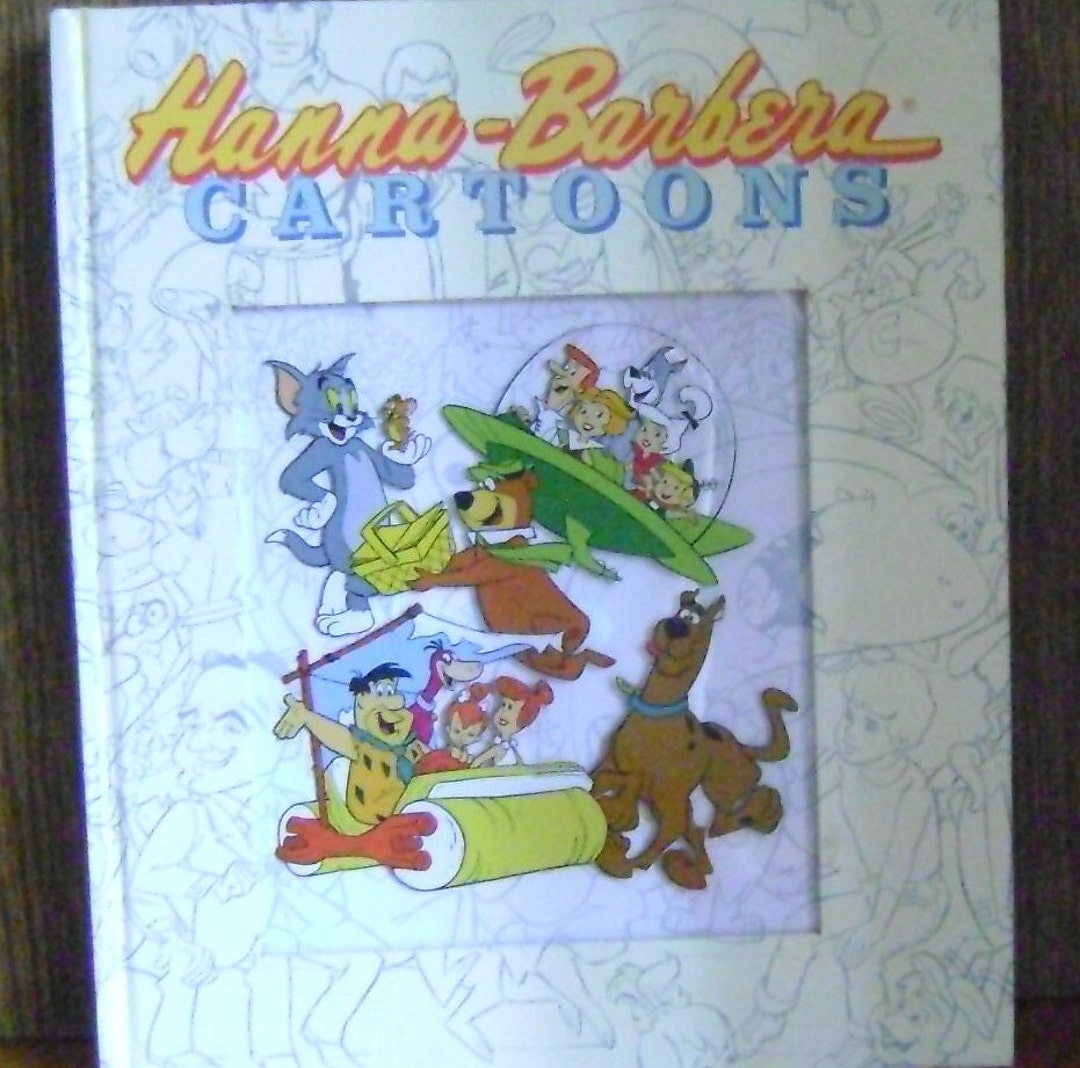 Vintage Book Hanna-barbera Cartoons by Michael Mallory / Hardcover/ 1998 /mint Condition ...