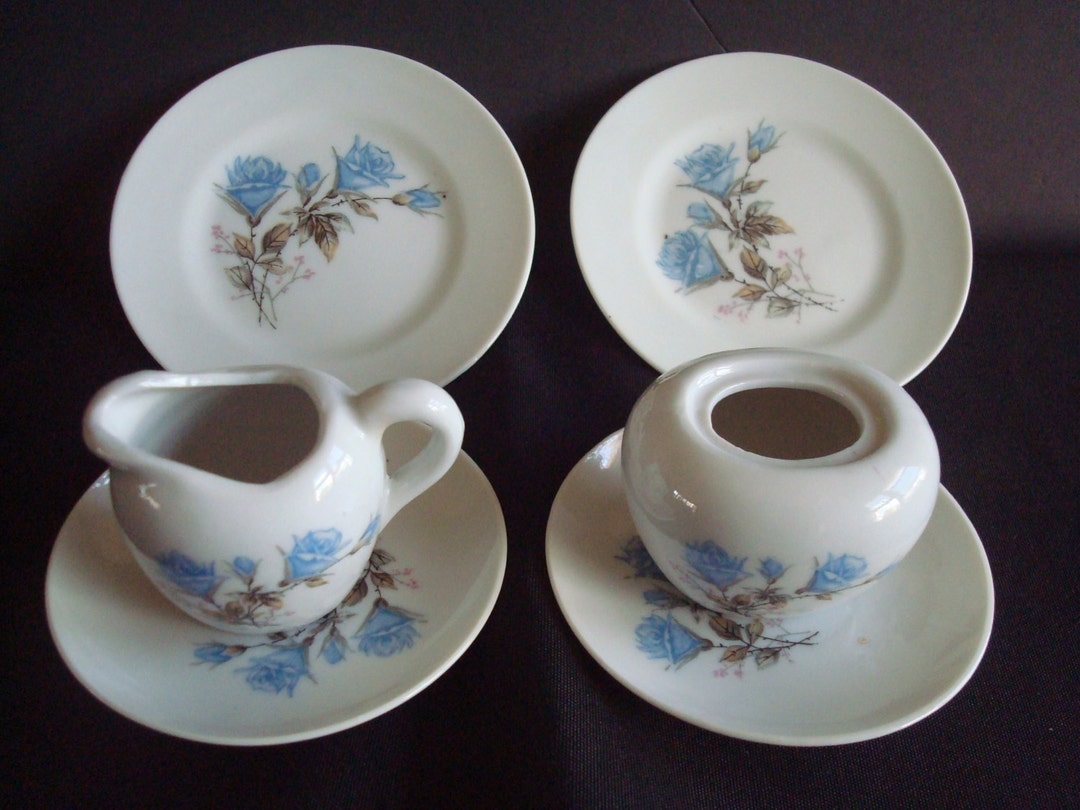 Miniature China Tea Set, Mini China Tea Set, Doll House Tea Set ...
