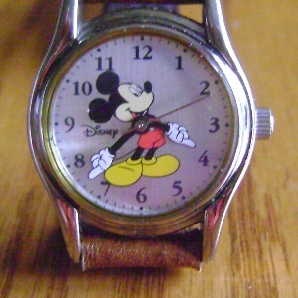 Mickey Mouse Watch Vintage - Etsy
