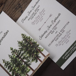 Mt. Hood Wedding Invitations | Oregon Wedding | Portland Wedding ...