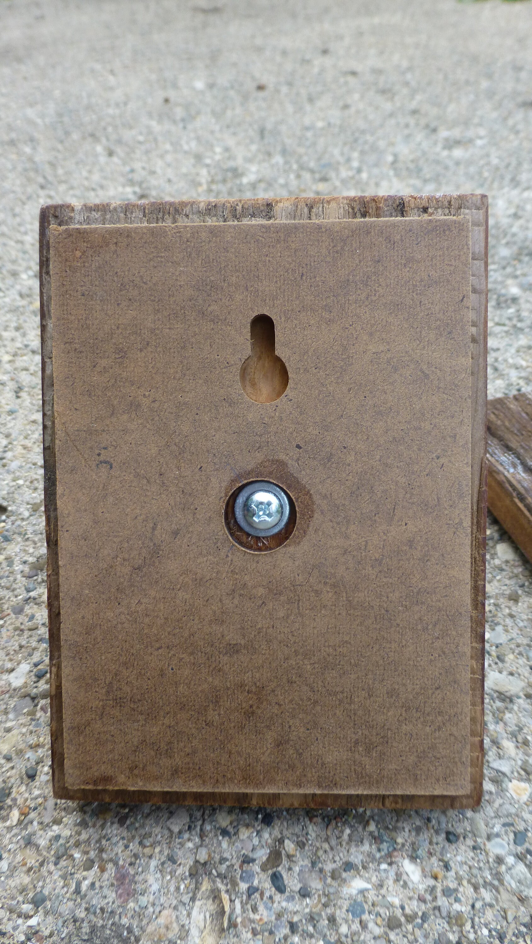 Wood Backing for Rock Knob Hook, Towel Hanger, Mounting Kit for Rock ...