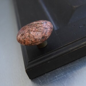 Pink Granite Knobs Rock Knobs Stone Knobs Rock Hooks Lake | Etsy