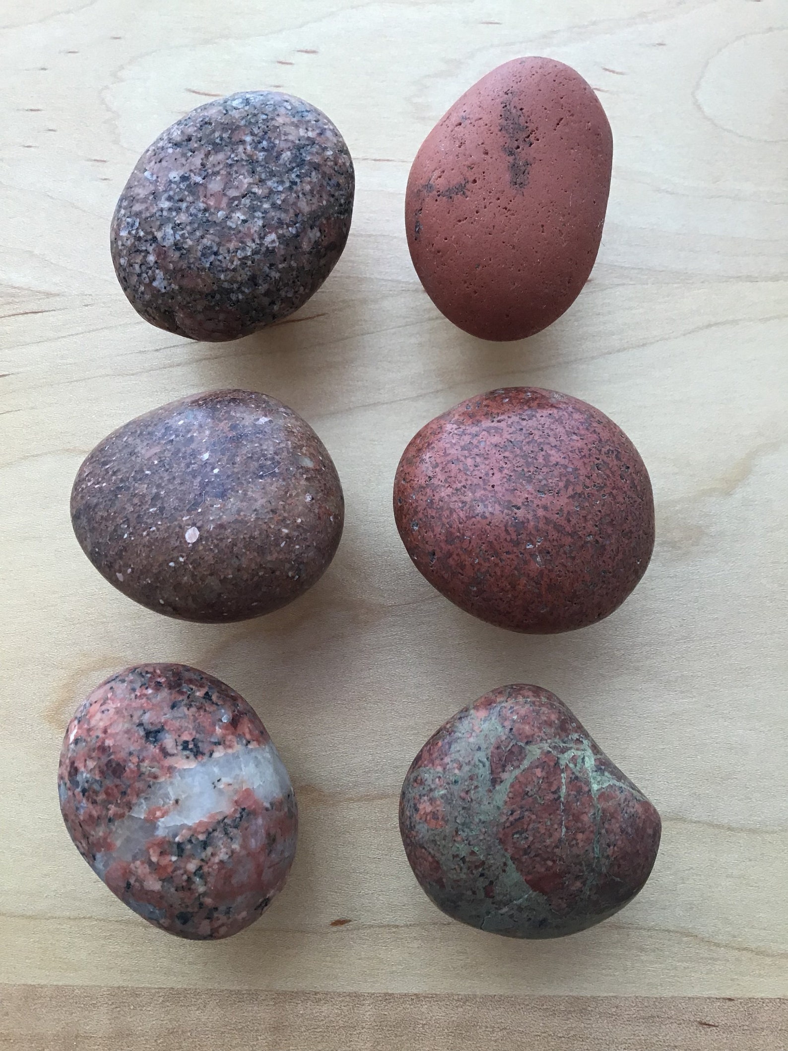 Red Rock knobmade in USAlakeshore stone hooksorange stone | Etsy