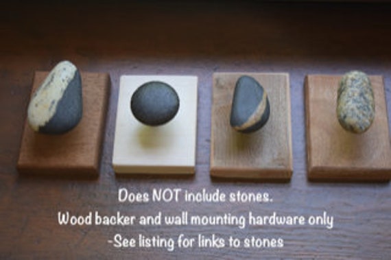 Wood Backing for Rock Knob Hook Towel Hanger Mounting Kit - Etsy