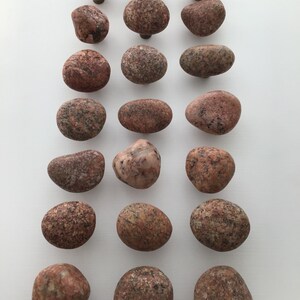 Pink Granite Knobs Rock Knobs Stone Knobs Rock Hooks Lake | Etsy