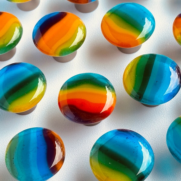 Rainbow Drawer Knob - Etsy