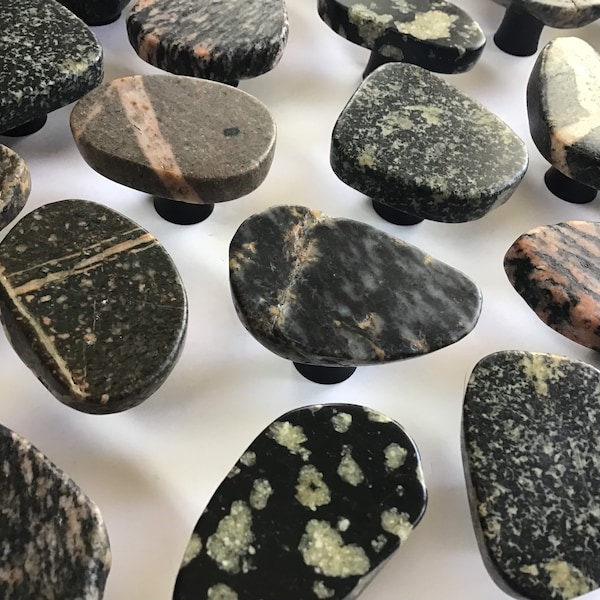Stone Drawer Pulls - Etsy