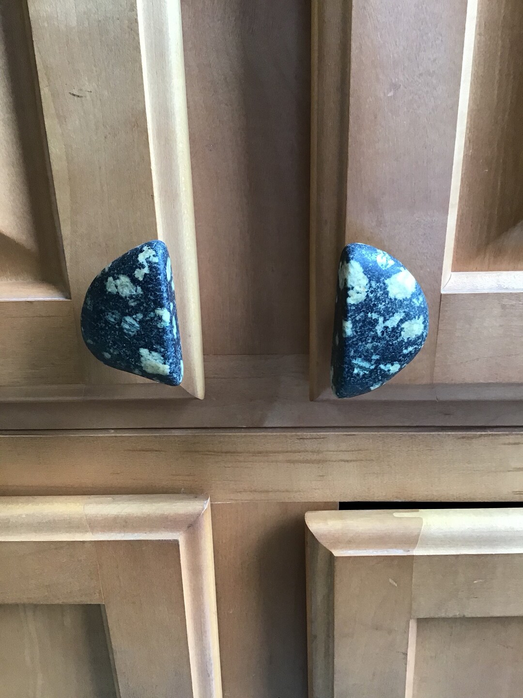 Split Stone Knobs, Perfect Pairs, Made in USA, Matching Rock Cabinet Knobs - Etsy