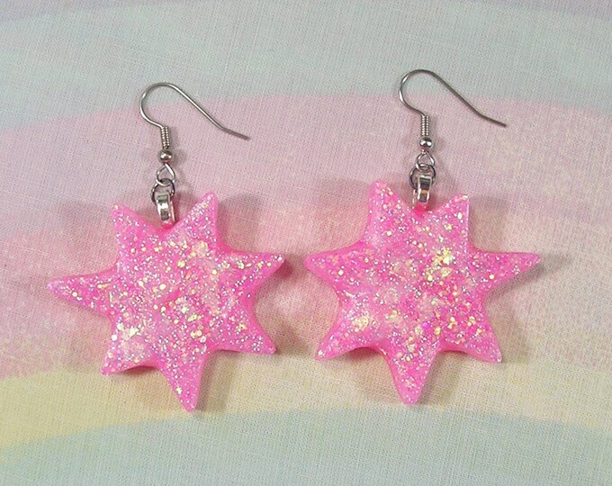 Jem Earrings Jem Costume Jem and the Holograms 80s | Etsy