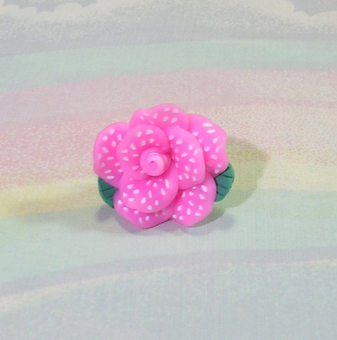 Decora Ring, Lolita Rose Ring, Sweet Lolita Ring, Deco Lolita Ring ...