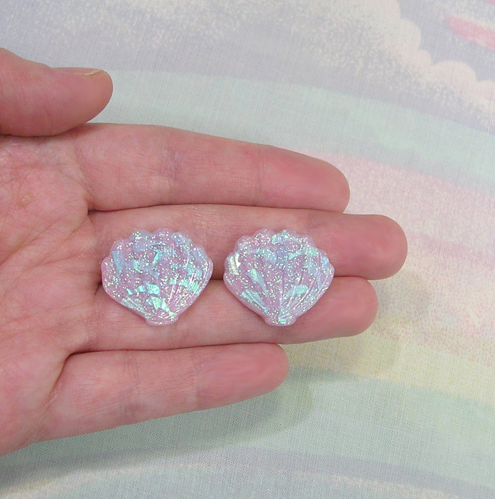 Mermaid Earrings Fairy Kei Earrings Pop Kei Earrings Yume - Etsy