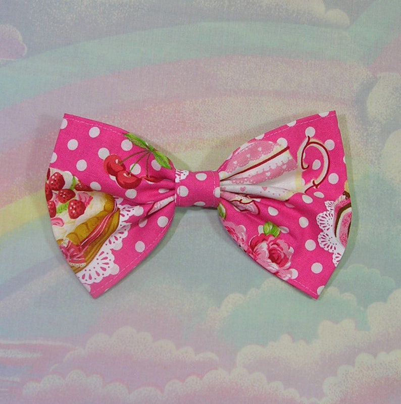 Sweet Lolita Hair Bow Fairy Kei Hair Bow Pop Kei Hair Bow | Etsy