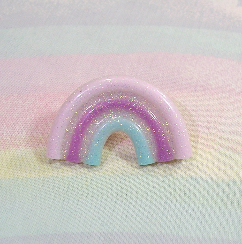 Pastel Rainbow Ring Yume Kawaii Ring Fairy Kei Ring Pop Kei - Etsy