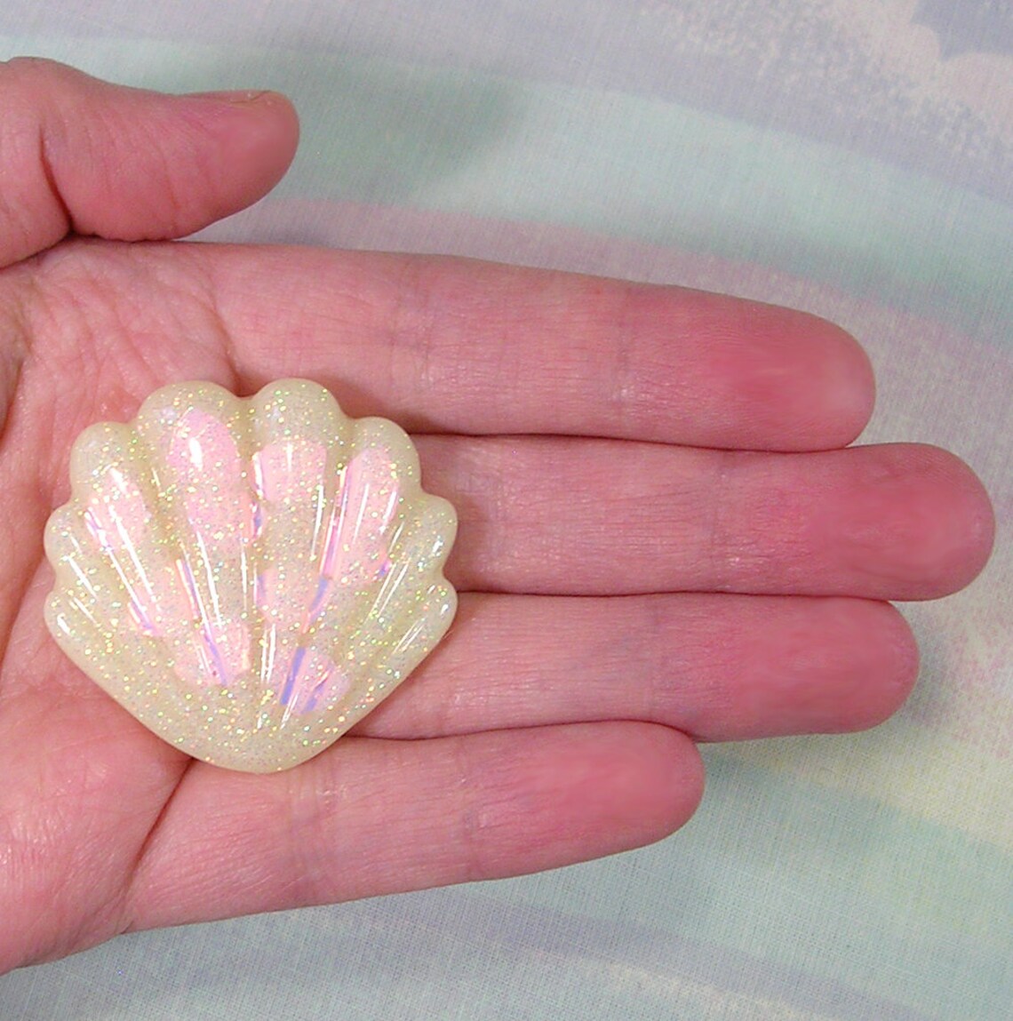 Pastel Shell Hair Clip Mermaid Hair Clip Seapunk Hair Clip | Etsy