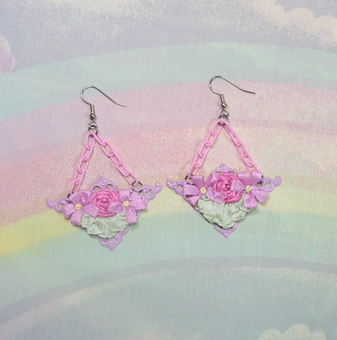 Cult Party Kei Earrings Victorian Earrings Sweet Lolita - Etsy