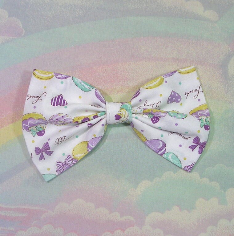 Sweet Lolita Hair Bow Deco Lolita Hair Bow Macaron Hair Bow - Etsy
