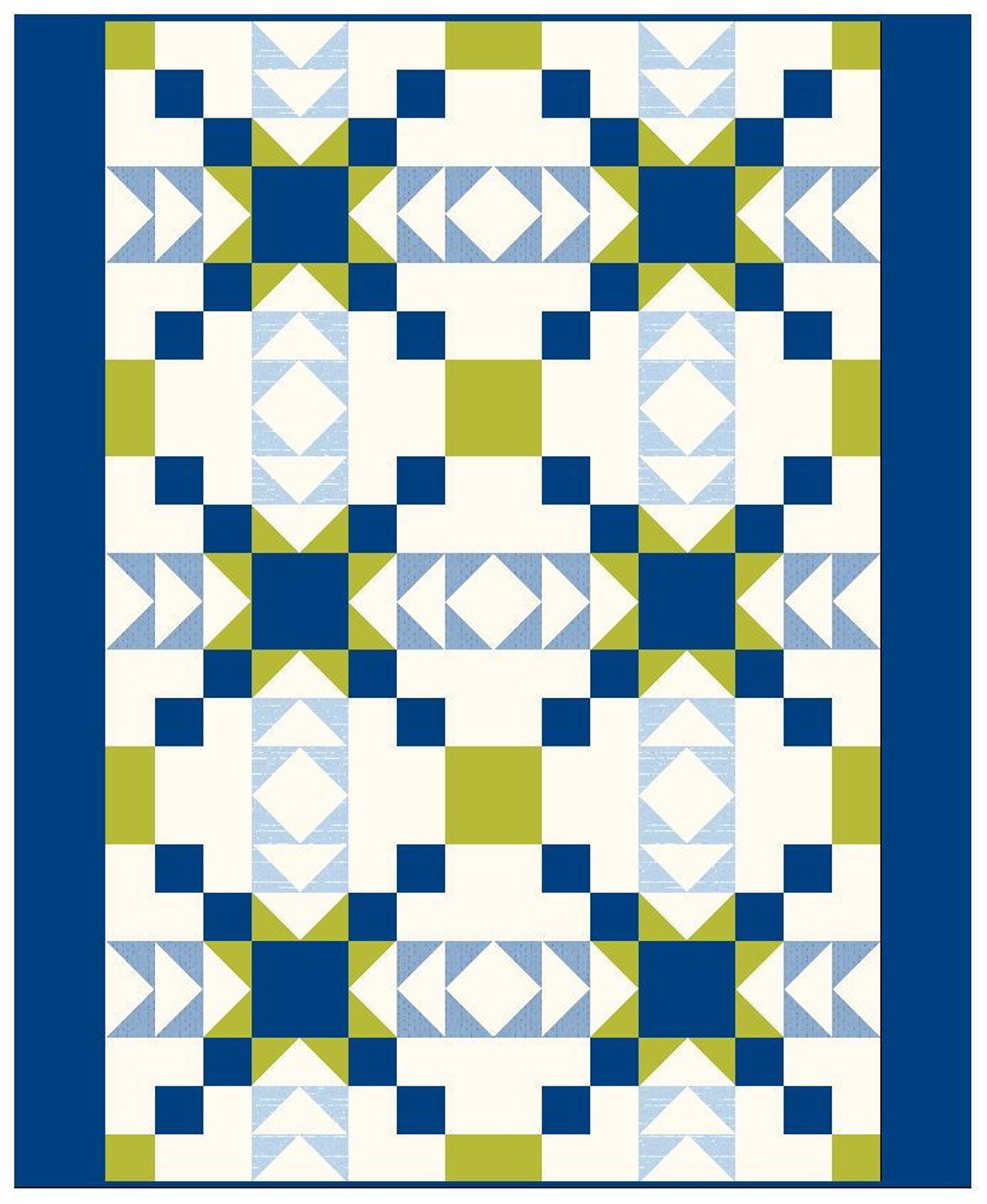 Easy, Southwestern Quilt Pattern - Quilting - Modern, Twin, Simple ...