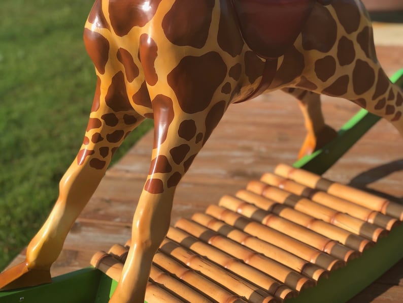 Whimsical Rocking Giraffe - Etsy