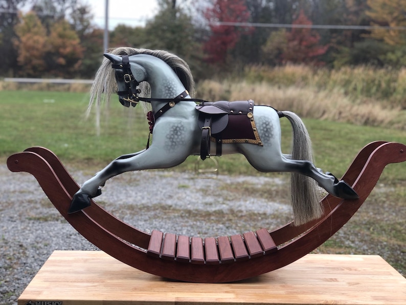 Victorian Carousel Rocking Horse (small) - Etsy