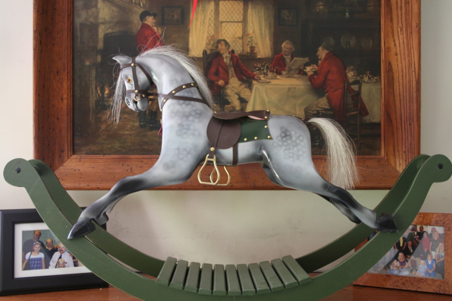 Mini Victorian Rocking Horse - Etsy