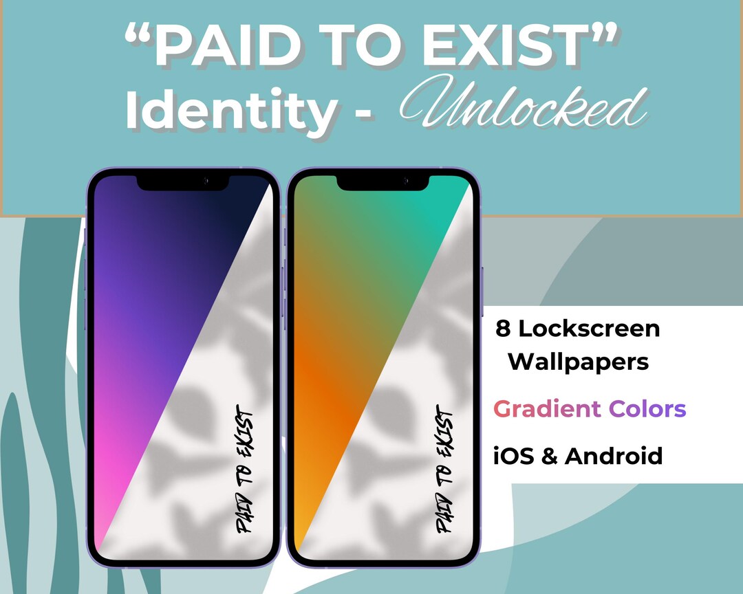 MONEY Lock Screen Wallpaper Collection, Wealth Affirmation for iPhone ...