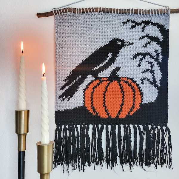 Halloween Tapestry - Etsy