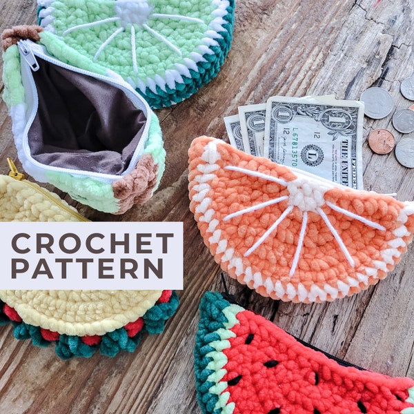 Crochet Coin Purse Pattern - Etsy