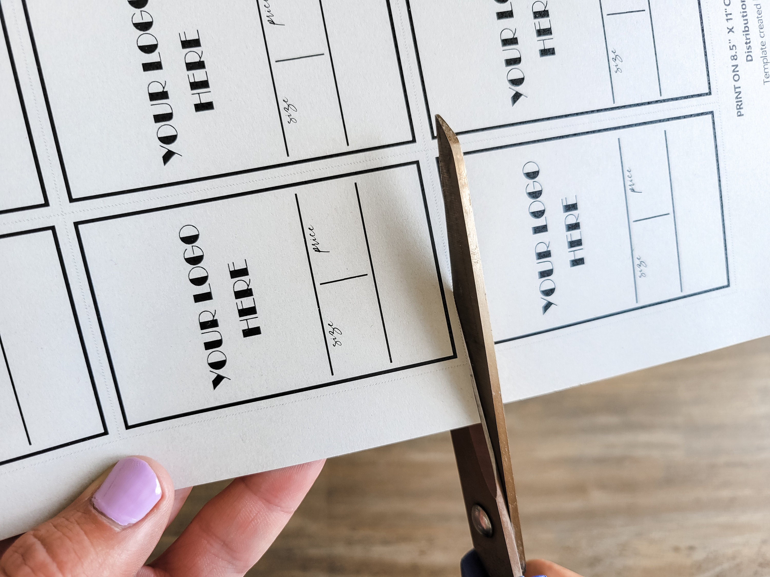 Custom Printable Price Tag Template Editable Boutique - Etsy Canada