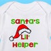 Christmas Baby Gift - Santa's Lil Helper - Christmas Onesie® - Gift for ...